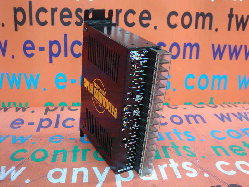 ORIENTAL SPEED CONTROLLER MSP302N - 裕益科技自動化設備可程式編碼器PLC分散式控制系統DCS